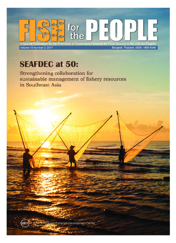 Fish for the People Vol. 15 No. 2