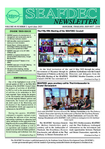 SEAFDEC Newsletter Vol.46 No.2